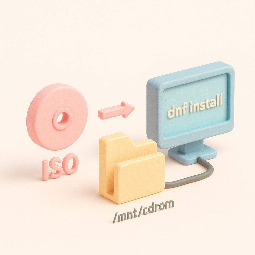 【RHEL9】オフライン環境でISO（CD/DVD）リポジトリを使ってdnfでパッケージをインストールする - iptablesのむこうがわ